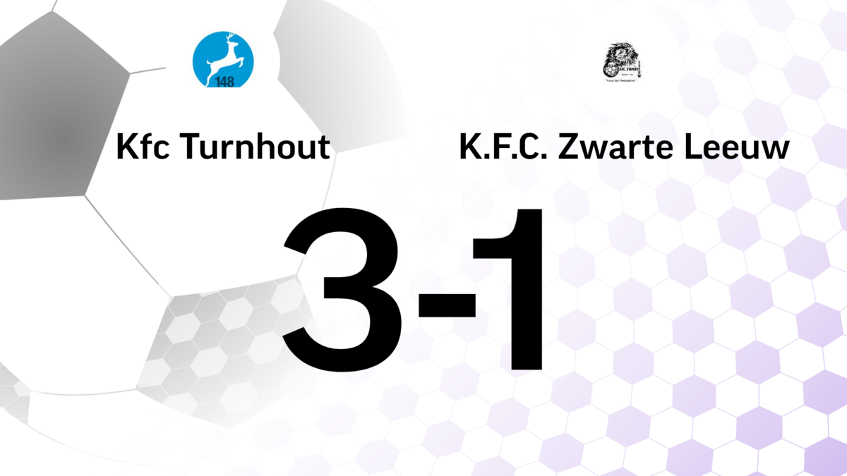 KFC Turnhout verslaat Zwarte Leeuw | GVA